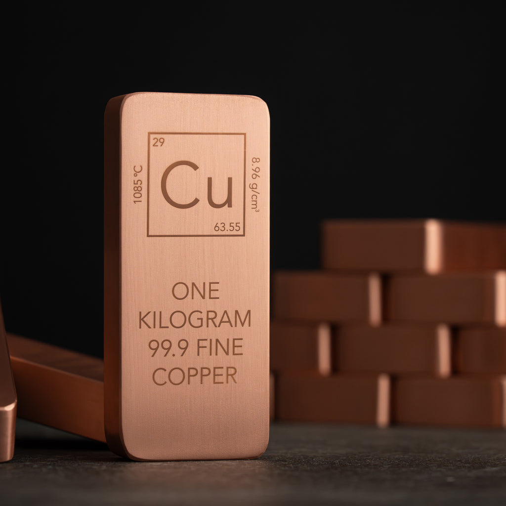 1kg (2.2 lb) Solid Copper Bar - 99.9% Fine Copper – Alfiq's Store
