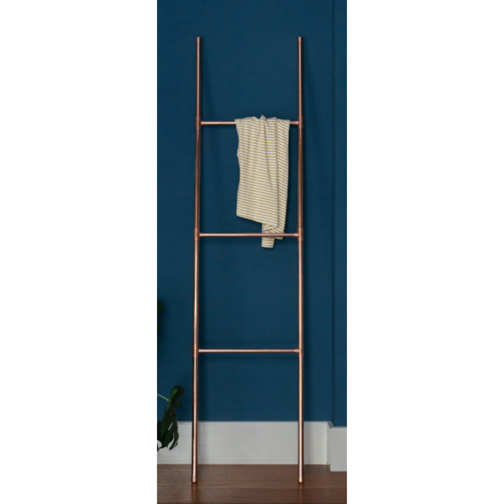Barrel Copper Ladder – Sculptural Elegance in Functional Form, 1650 mm ...