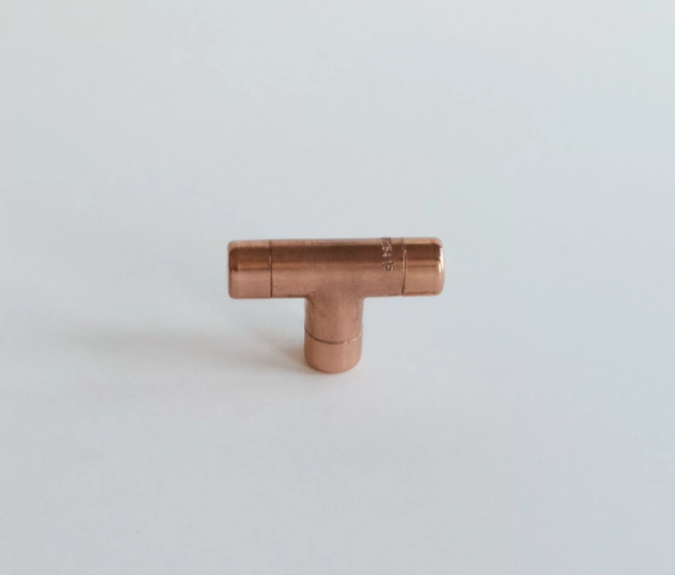 Copper Button Handle – T Shape – Alfiq's Store